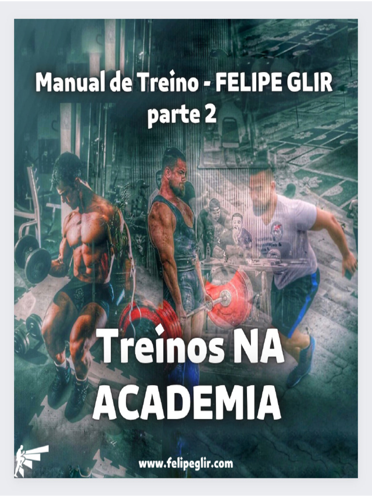 Guia de Exercícios Na Academia - Prof. Felipe Glir | PDF
