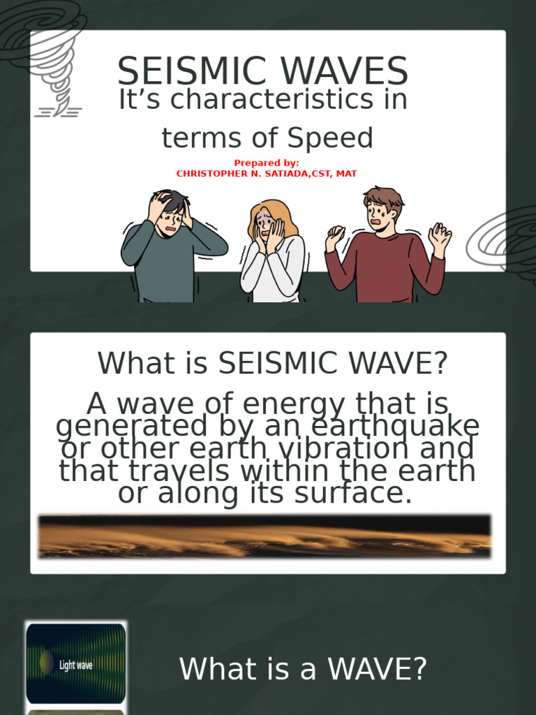 SEISMIC WAVES and Its Characteristics | PDF | Waves | Seismology