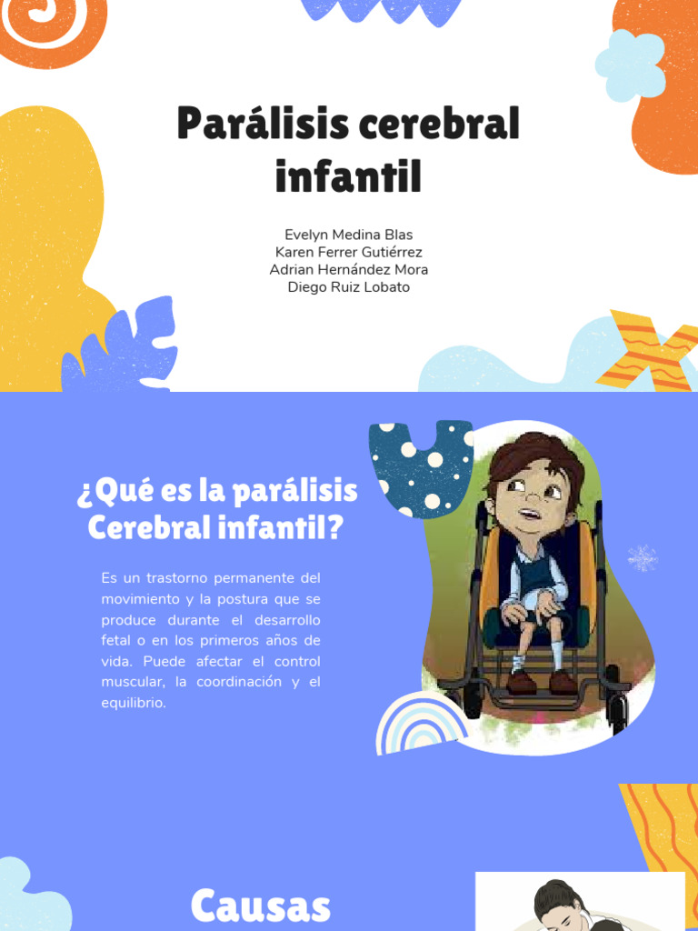 Parálisis Cerebral Infantil: Causas y Tratamiento | PDF