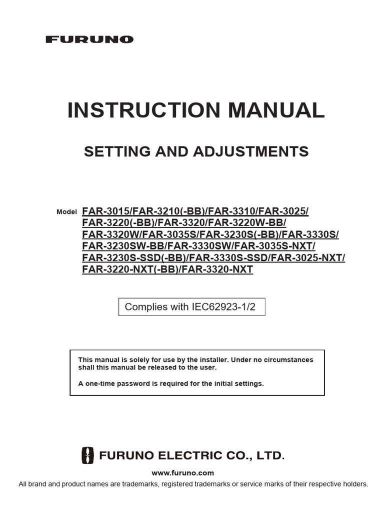 FAR-3xxx Series Radar Setup Manual | PDF | Computer Network | Hewlett ...