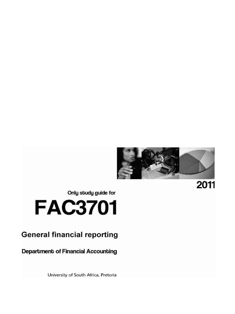 Financial Accounting Study Guide UNISA | PDF | International Financial ...
