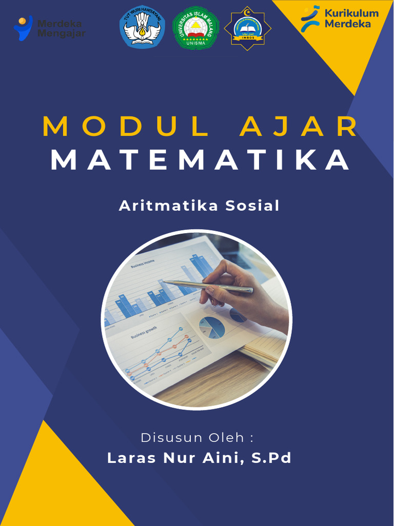 Biru Kuning Modern Sampul Modul Pelatihan | PDF