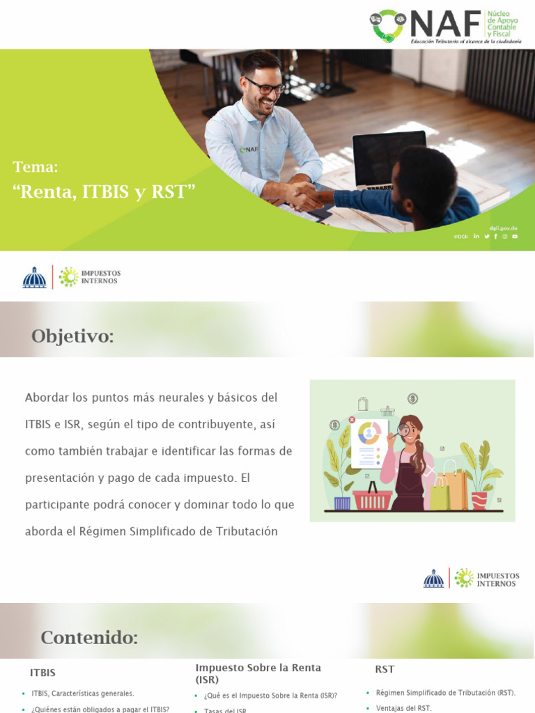 Guía sobre ITBIS, ISR y RST en RD | PDF | Impuesto sobre la renta ...