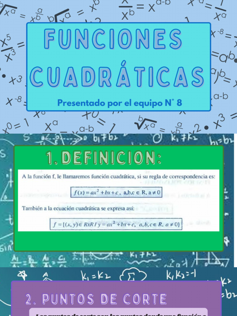 Exponent Rules Math Presentation in Colorful Simple Style | PDF