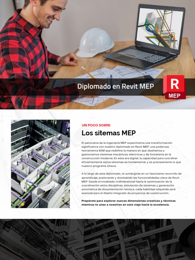 Brochure Revit MEP Noel Rojas | PDF | Autodesk Revit