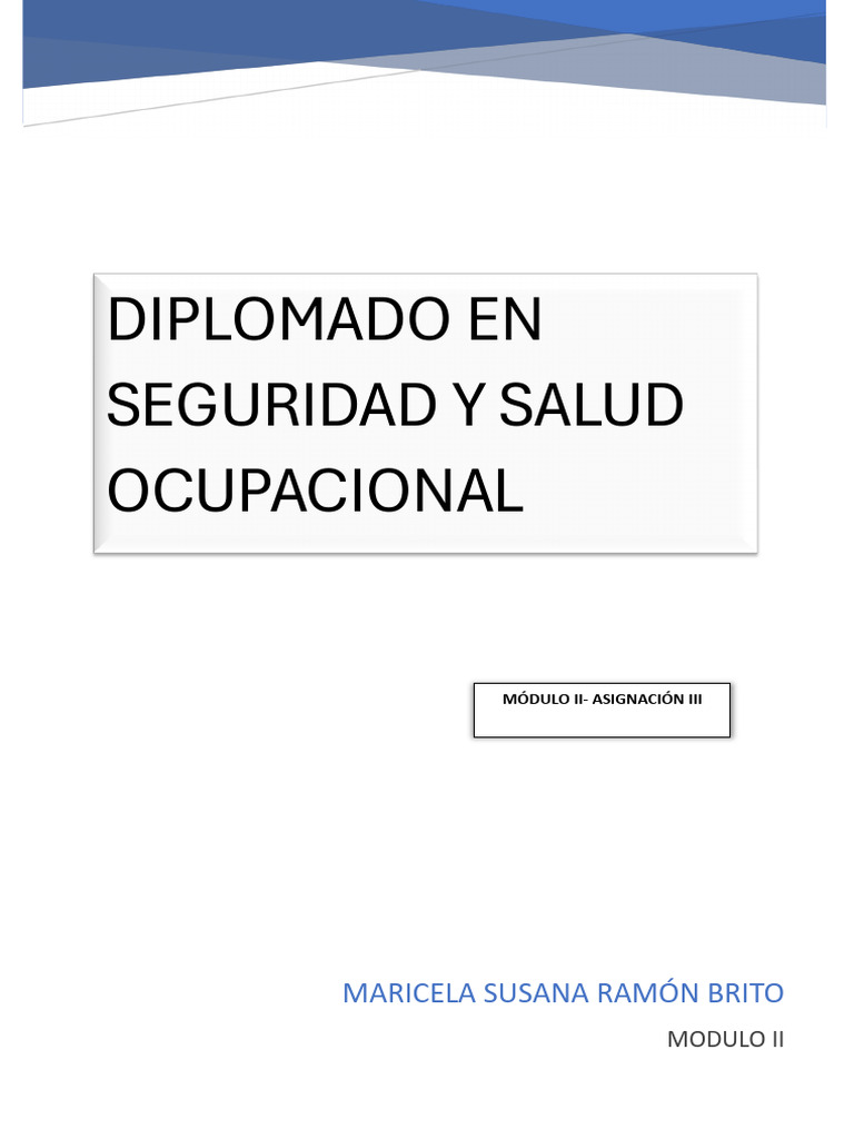 Módulo Ii - Asignación Iii | PDF