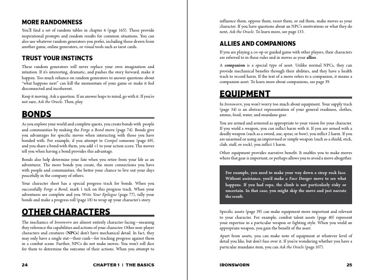 Ironsworn Gameplay Essentials | PDF | Role Playing Games | Gaming
