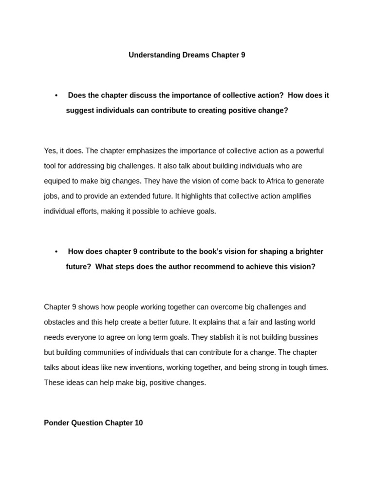 Collective Action for Positive Change | PDF