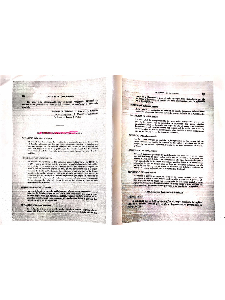 Fallo Petroquímica Argentina | PDF