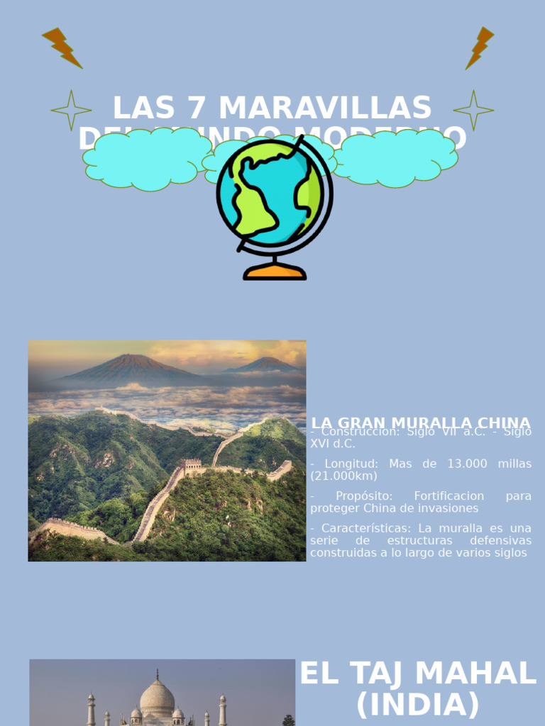 Las 7 Maravillas Del Mundo Moderno - Huerta Celedonio Angel Leonel | PDF