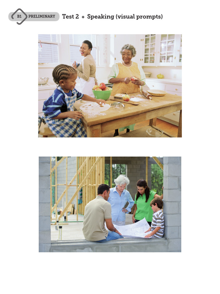 RPT Pre Test 2 Speaking Visual Prompts Colour | PDF