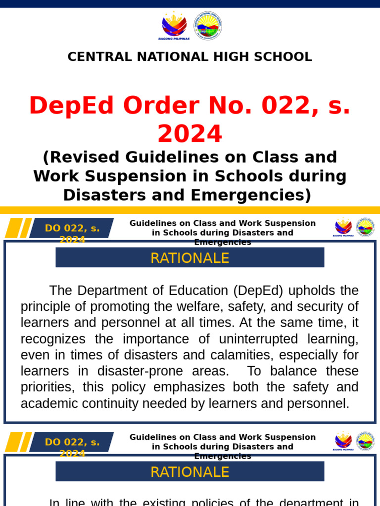 Revised Class Suspension Guidelines 2024 | PDF | Tropical Meteorology ...