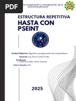 Pseint Ciclos Presentacion | PDF | Programación de computadoras | Algoritmos