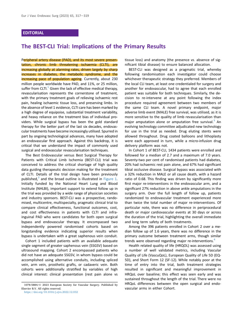 Best Cli Primeiros Resultados | PDF | Interventional Radiology ...