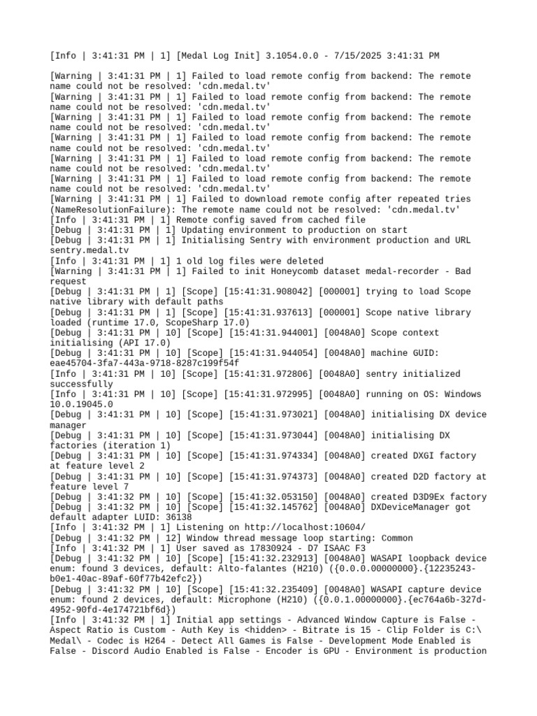 Medal Log 20250715 | PDF | Graphics Processing Unit | Keyboard Shortcut