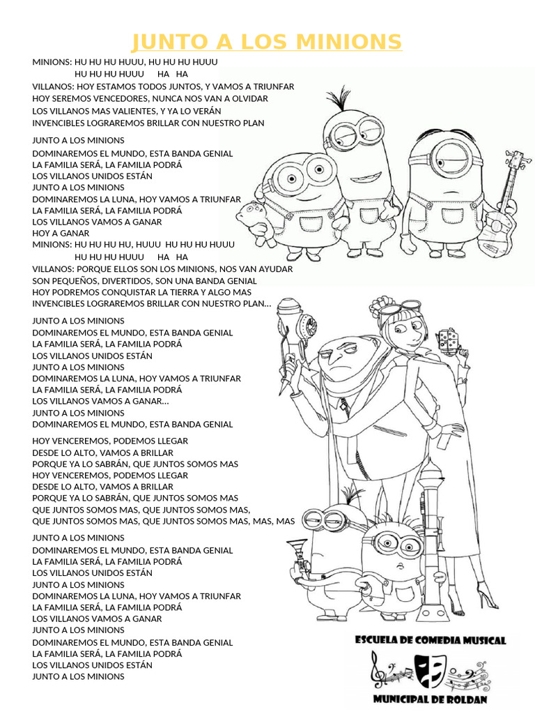 Junto A Los Minions | PDF