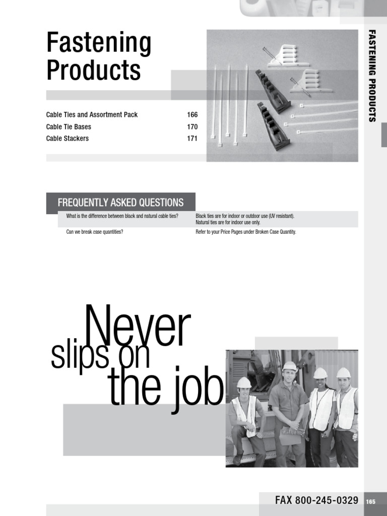 Wire Fasteners 3M Catalog, Low Voltage Accesories | PDF | Manufactured ...