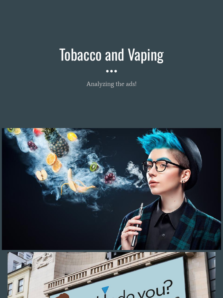 Tobacco and Vaping | PDF