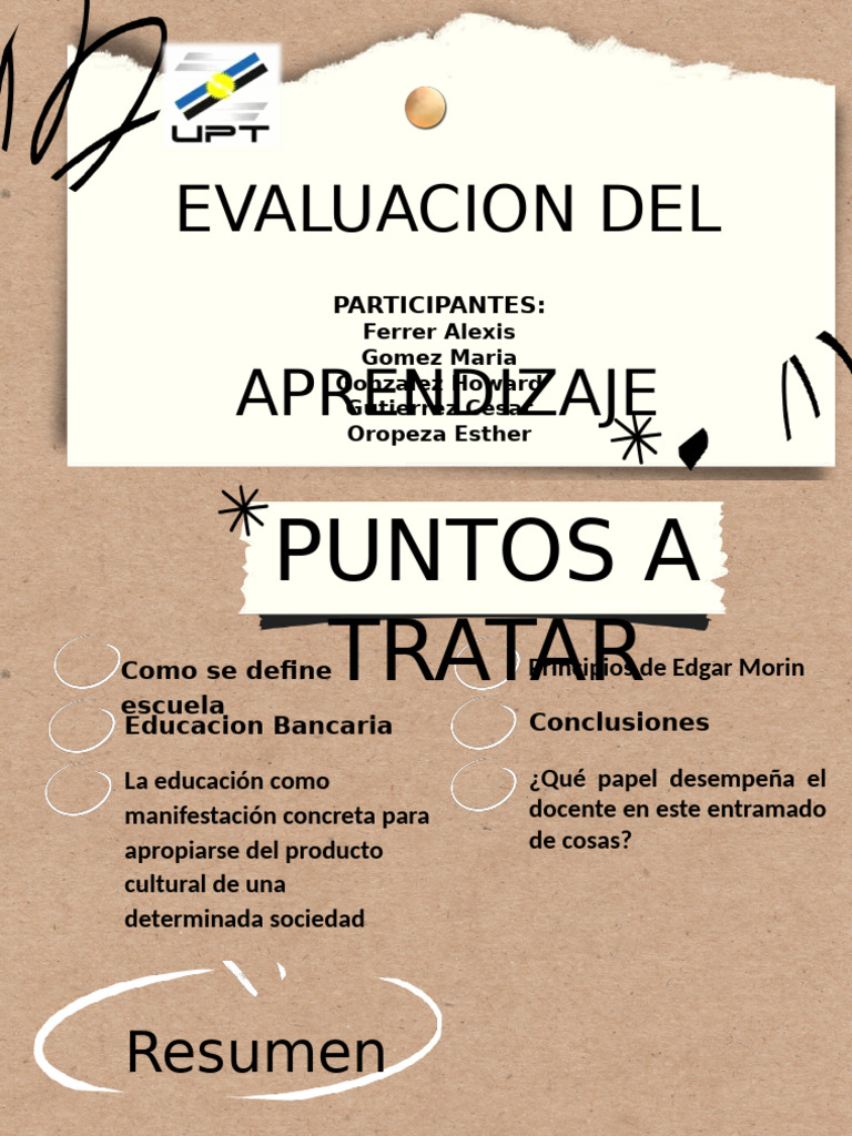 Evaluacion Del Aprendizaje | PDF | Cognición | Aprendizaje