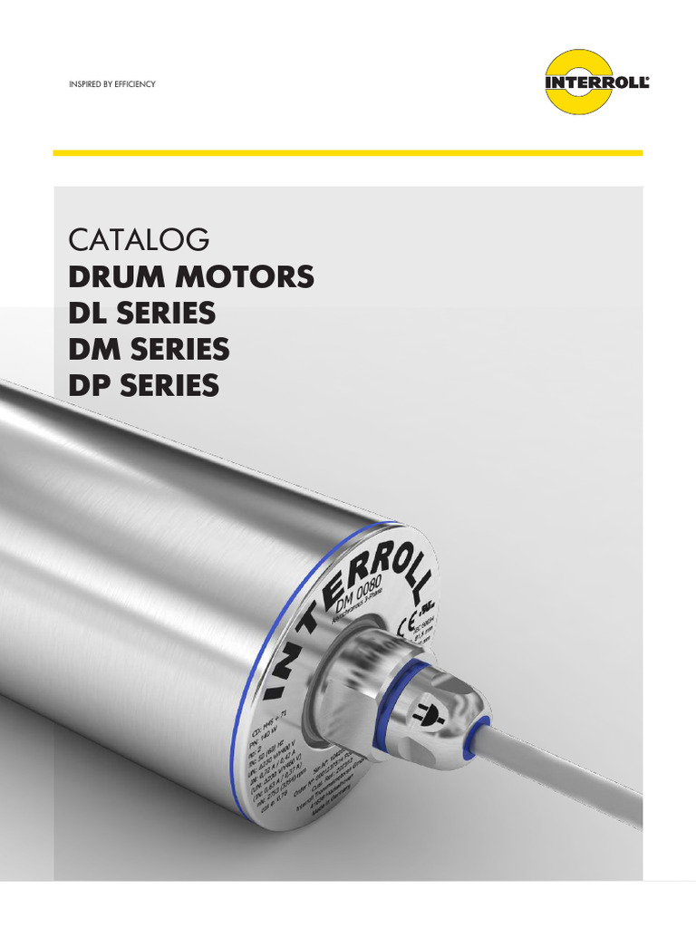 Interroll Drum Motors Product Catalog | PDF | Belt (Mechanical ...
