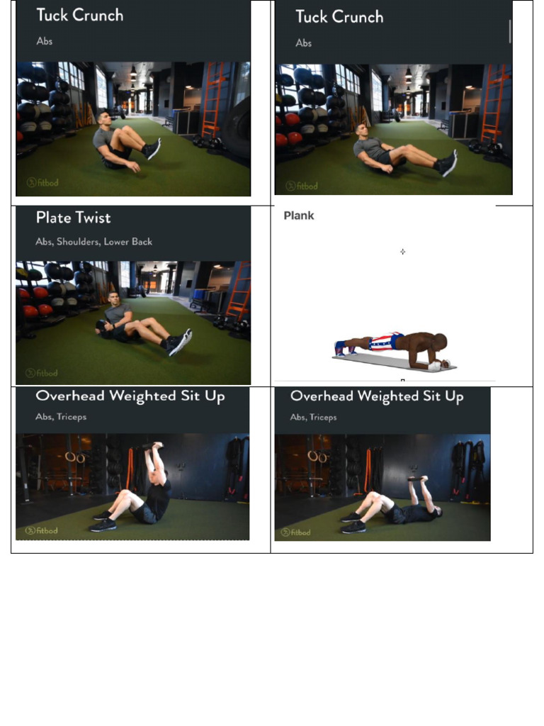Gym - Abs | PDF