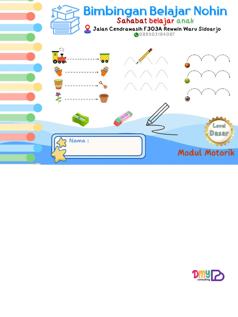 Modul Latihan Menulis Anak Usia 3 Tahun | PDF