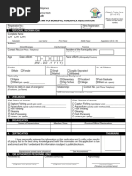 Municipal Fisherfolk Registration Form | PDF