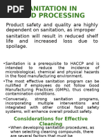 Daily Sanitation Checklist Template | PDF