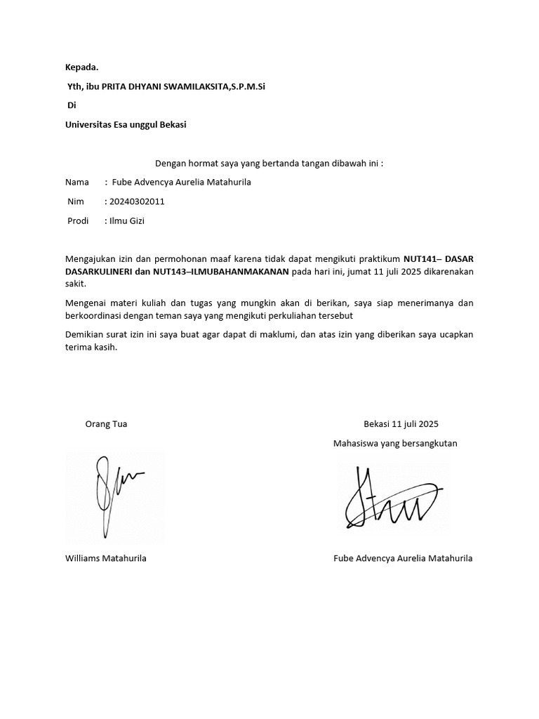 Surat Izin DDK | PDF