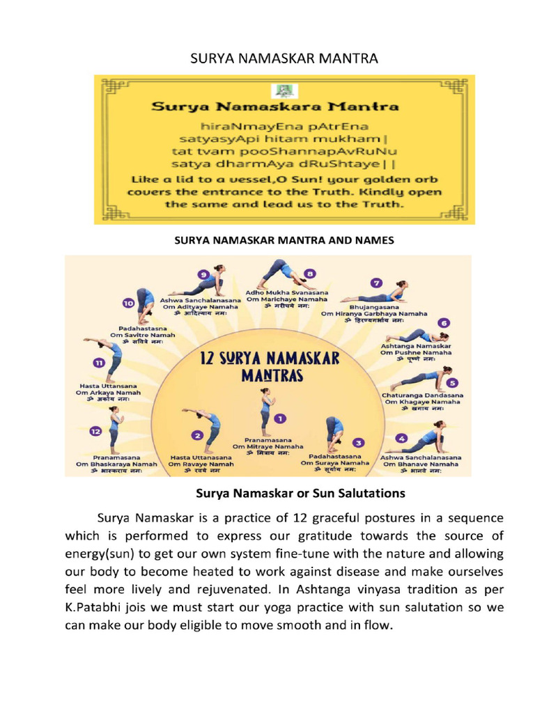 Yoga Practical Classes | PDF