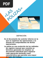 Tipos de Pólizas Contables | PDF | Contabilidad | Póliza de seguros