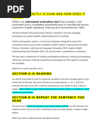 SVAR Assessment: Test Preparation Guide | PDF | Flood | Multiple Choice