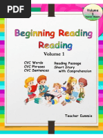 CVC Reading Booklet | PDF | Linguistics