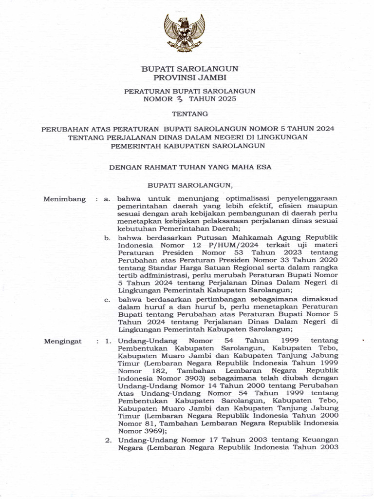 Perbup Nomor 3 Tahun 2025.pdf67b45de096333 | PDF