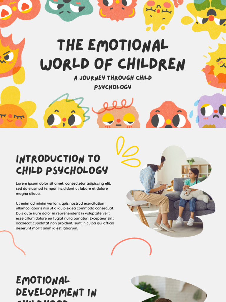 Colorful Illustrated Emotions Presentation | PDF