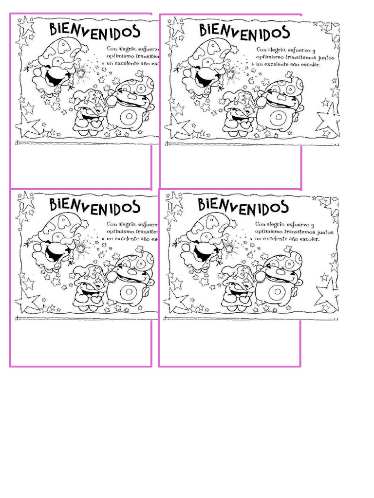 Tarjetas Cuaderno de Comunicados 2025 | PDF