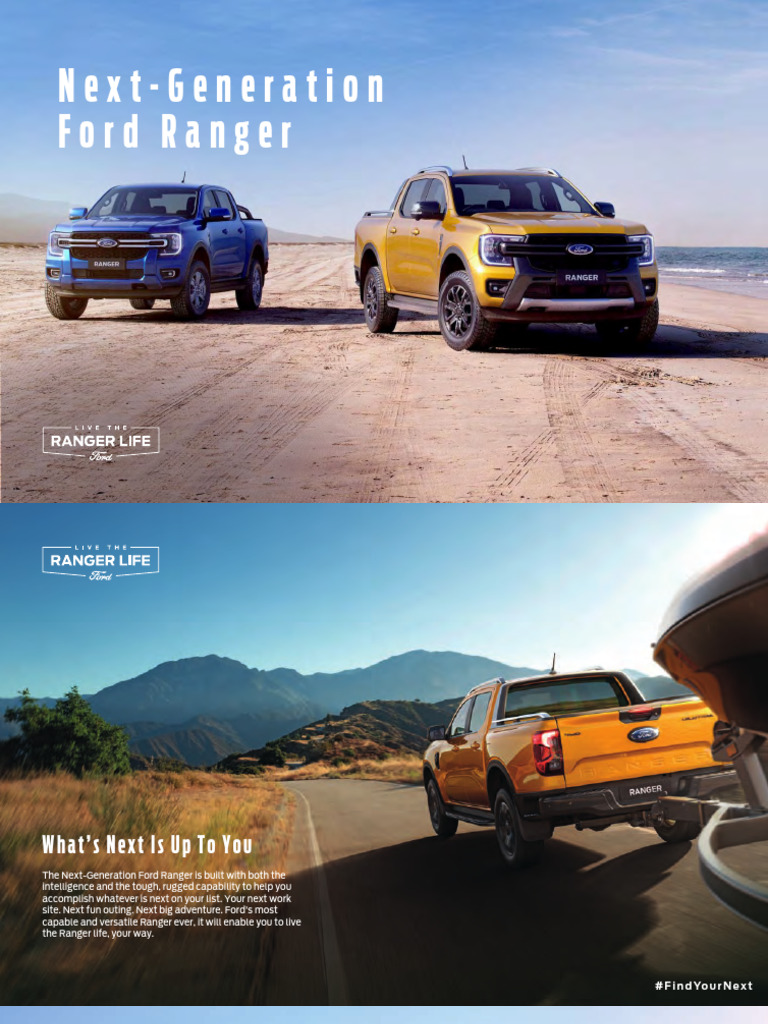 Next Gen Ranger Brochure Nov 2023 | PDF | Motor Vehicle | Automotive ...