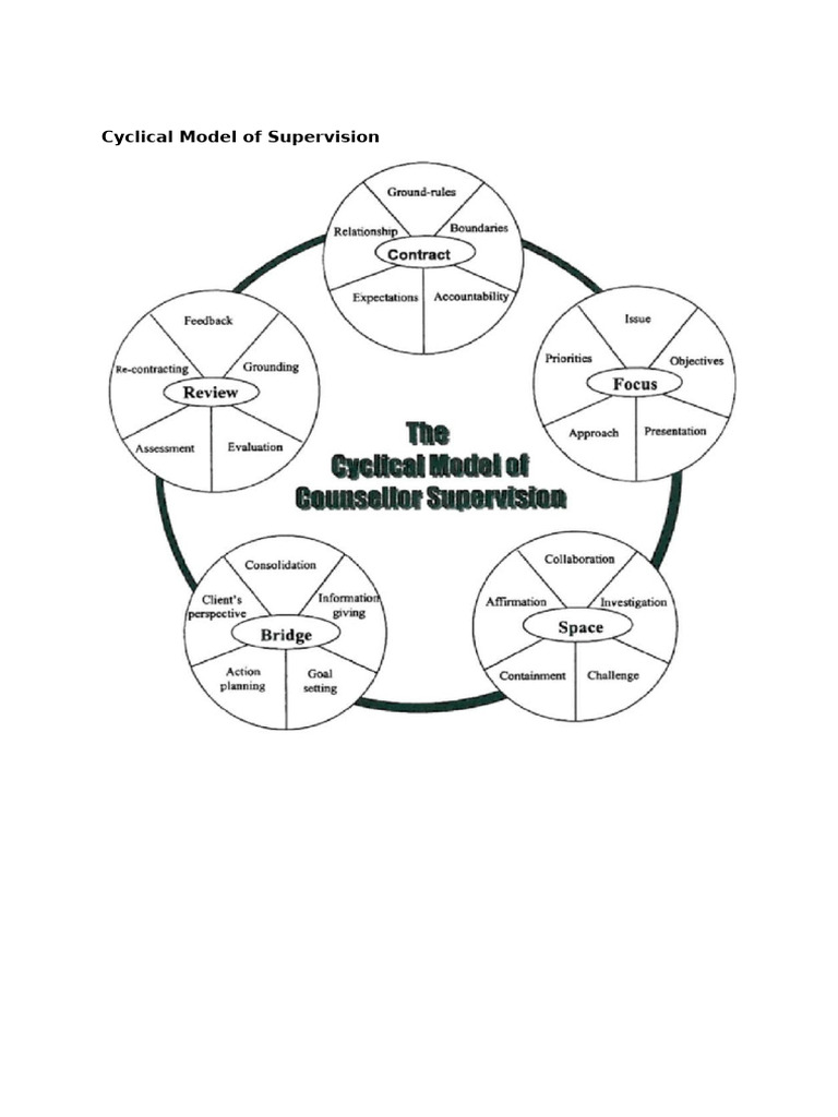 Circular Process of Supervision | PDF