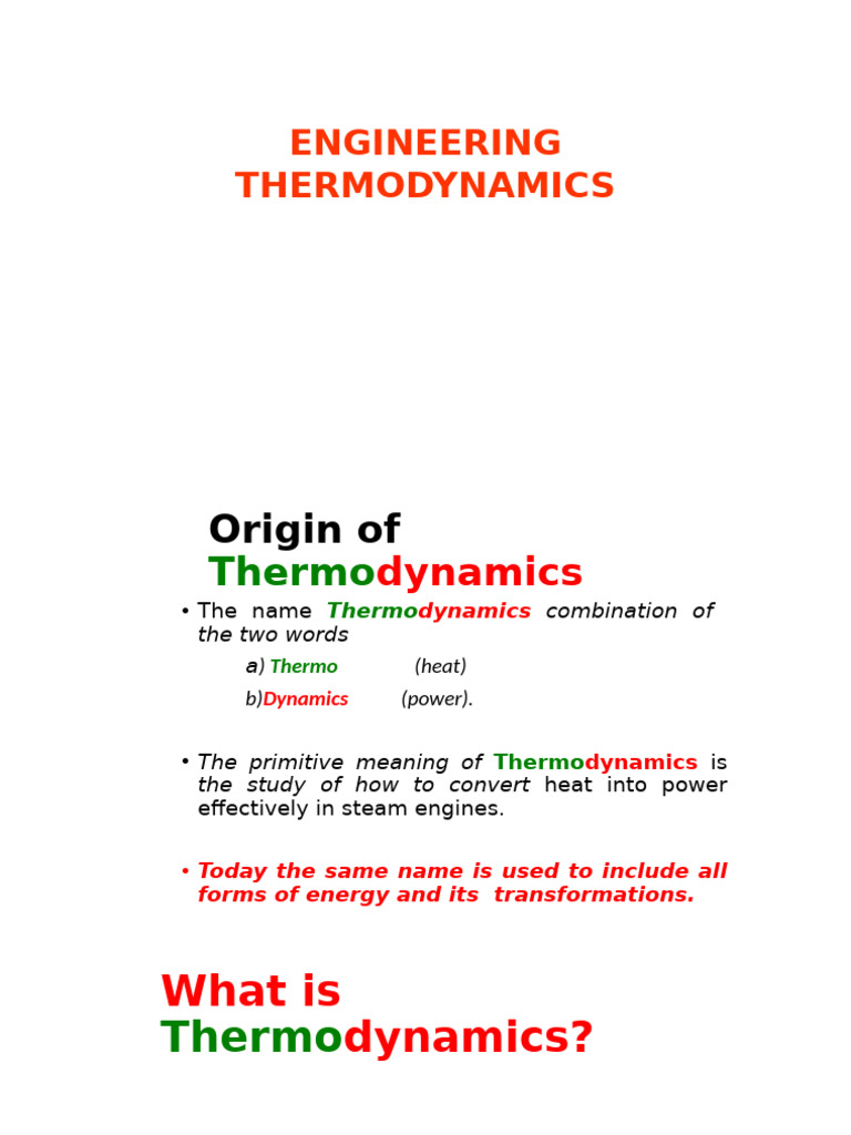 Understanding Thermodynamics Basics | PDF | Thermodynamics | Heat