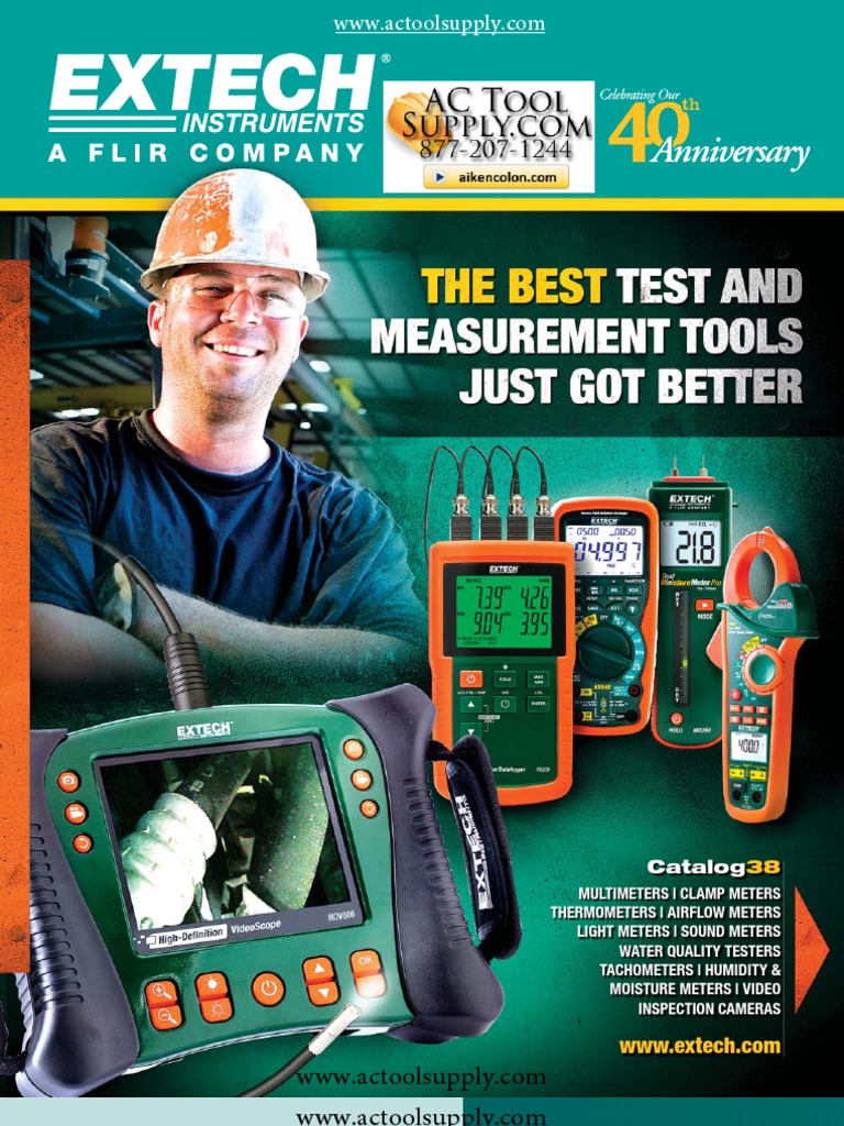 Extech Product Catalog | PDF | Capacitor | Alternating Current