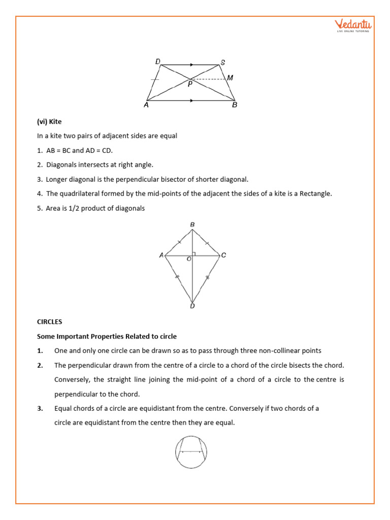 31 PDFsam IOQm Theory Vedantu | PDF | Circle | Geometry