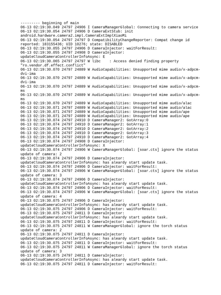 Log Cat 1749755969964 | PDF | Software | Computer Engineering
