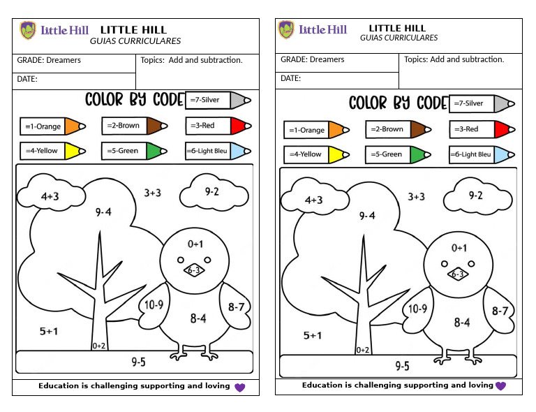 Colors First Grade | PDF