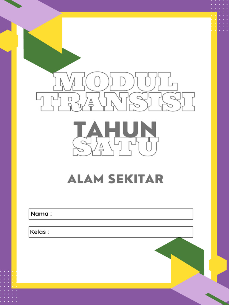 Sains Transisi Alam Sekitar (Inculkate - My) at | PDF