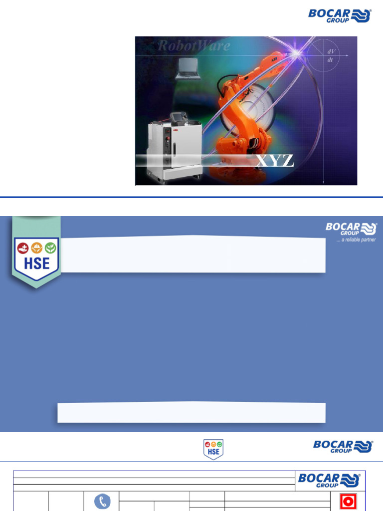 Guía de Seguridad y Programación ABB | PDF | Robot | Robótica