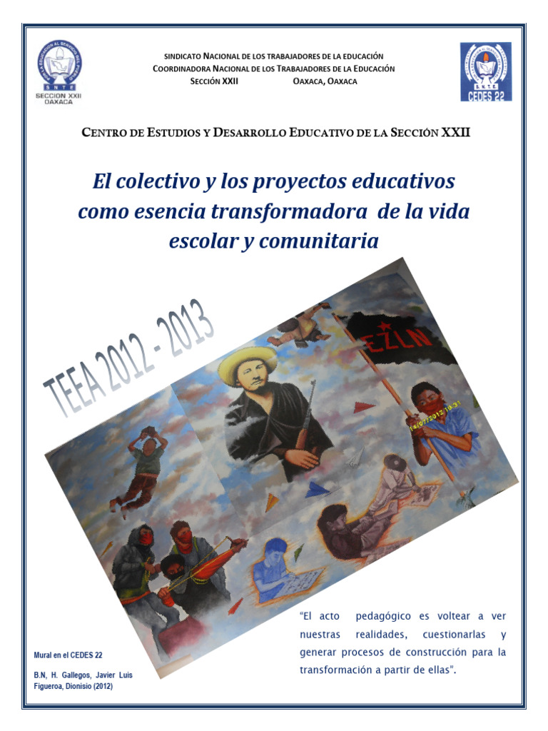 Teea 2012 2013 | PDF | Autor | Temor