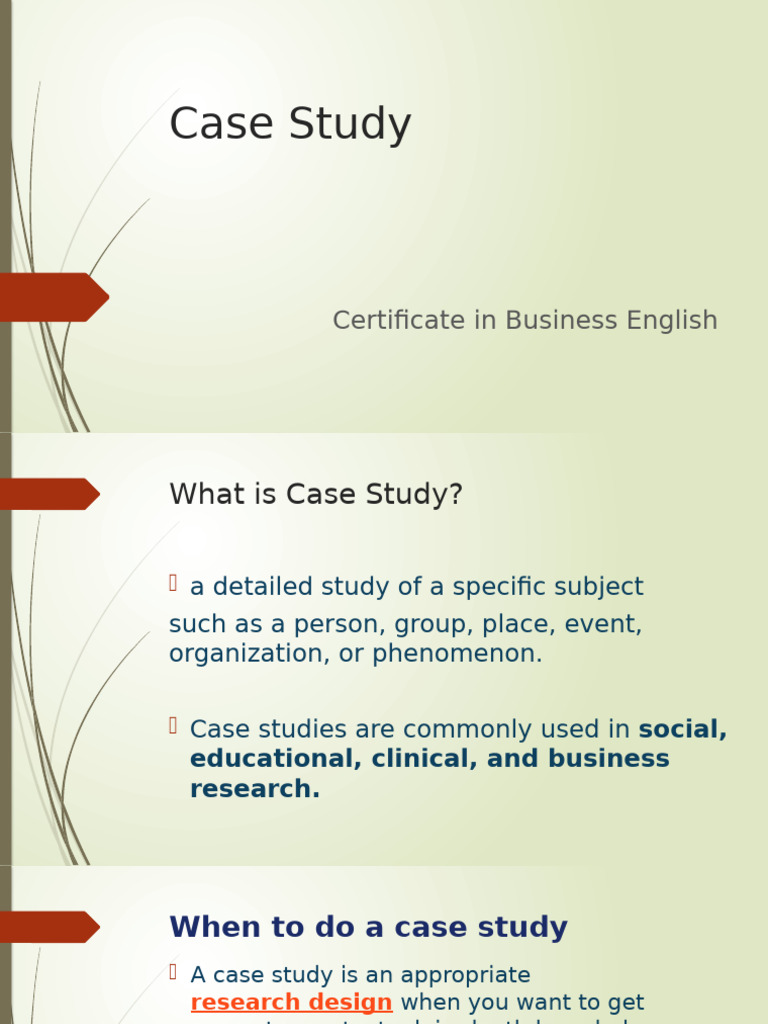 Case Study | PDF