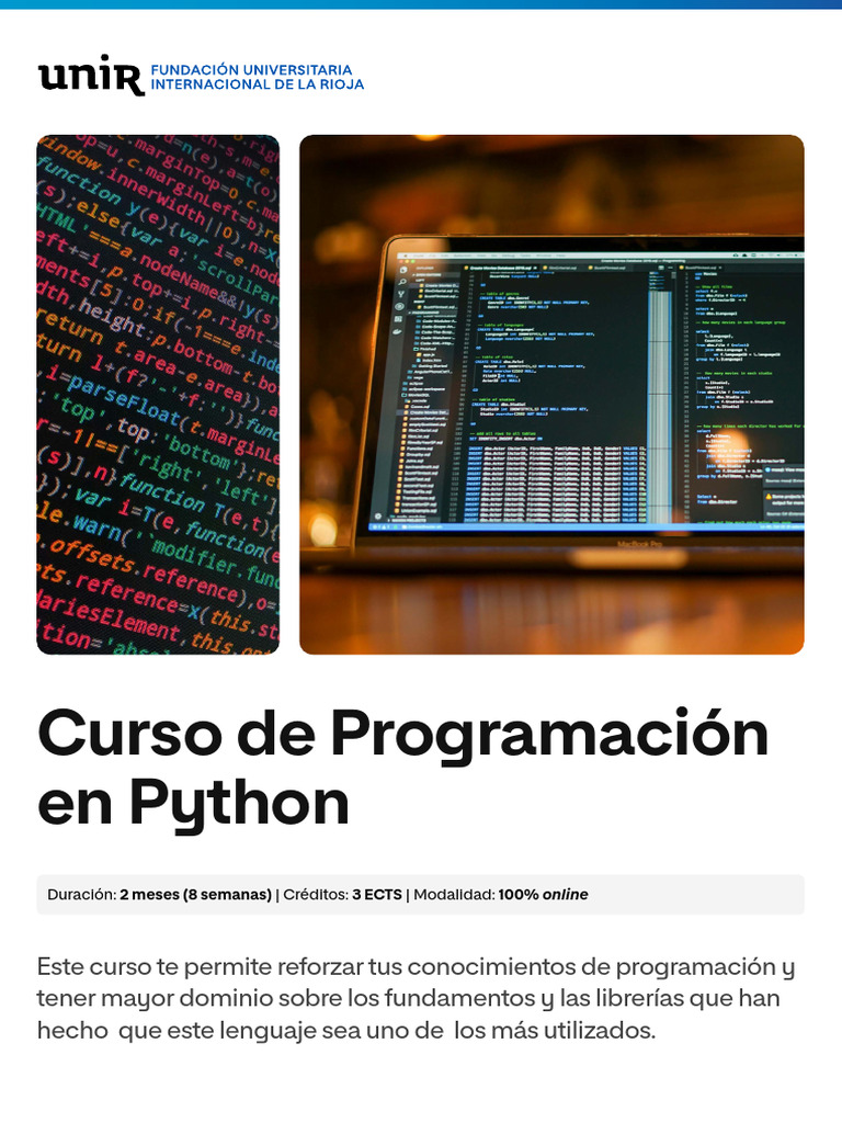 Plan de Estudios | PDF | Python (lenguaje de programación ...
