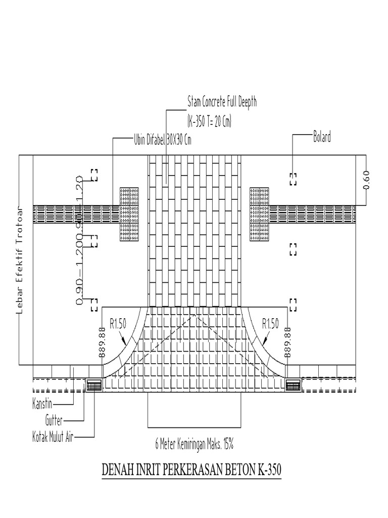 Denah Inrit k350 | PDF
