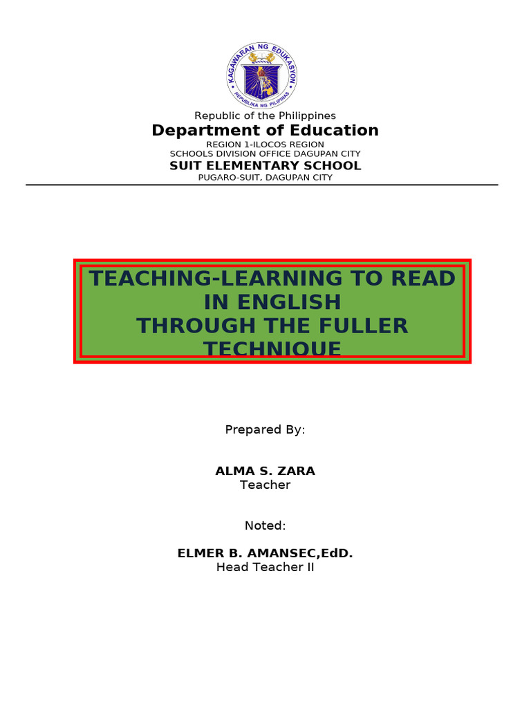 FULLER-TECHNIQUE- | PDF | English Language | Alphabet